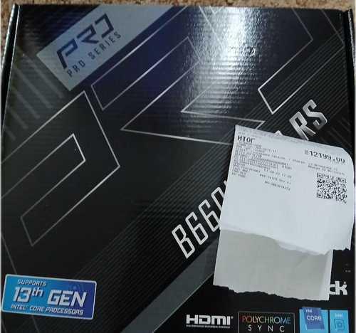 Комплект Intel Core i5 12400F   ASRock B660M Pro R