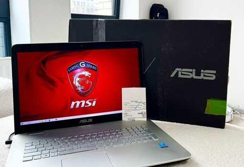 Игровой Asus "17.3" i5/GTX 850M 4GB/SSD+HDD/IPS