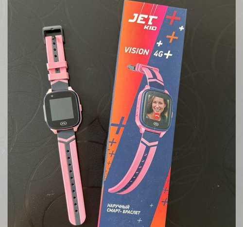 Детские часы jet kid vision 4g 