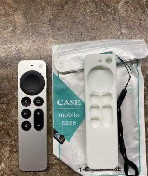 Пульт Apple TV Remote 2 + новый чехол