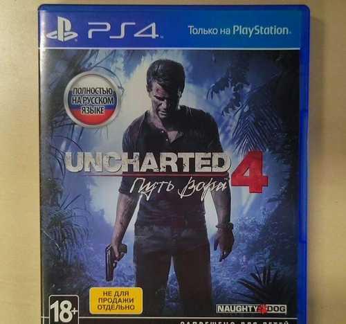 Uncharted 4 PS4 Русская версия