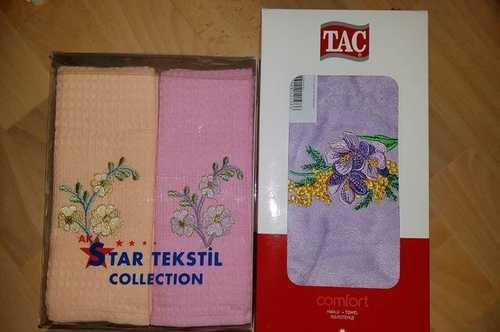 Новые полотенца в подарочной упаковке Турция
