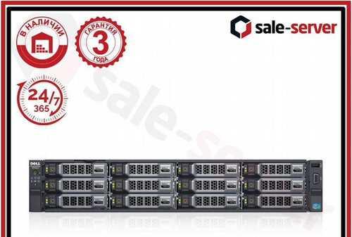 Cервер dell R730xd 12LFF 2x E5-2697 v3 512GB H730p