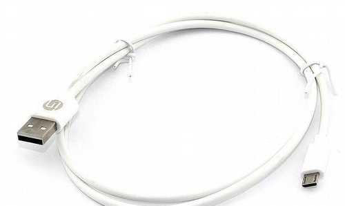 Дата-кабель USB-microUSB 1m 2A Белый (YDS-C-AM)