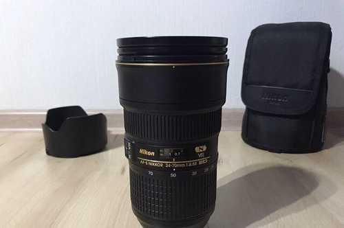 Nikon Afs 24-70mm f2.8E VR