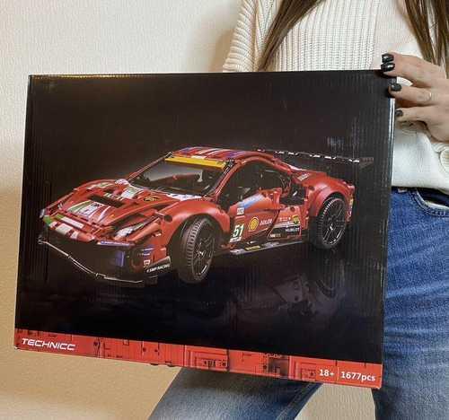 Ferrari 488 technic / конструктор новый / аналог