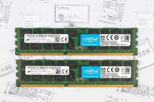 Оперативная память rdimm DDR3 16Gb Micron