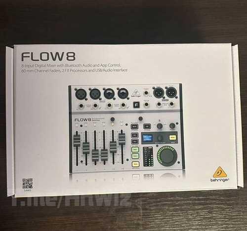 Цифровой микшерный пульт behringer flow 8