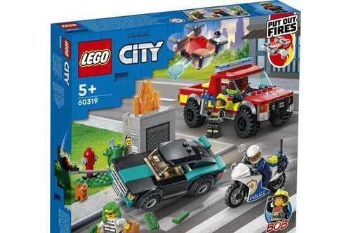 Конструктор lego city Пожарная бригада и