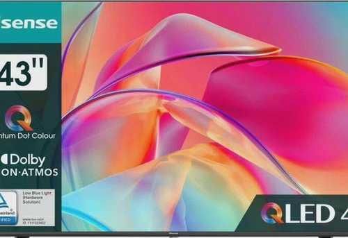 43" Телевизор Hisense 43E7KQ 4K qled 2023 NEW