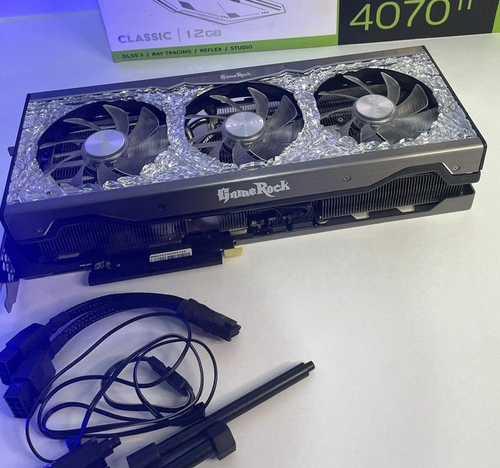 Palit RTX 4070 Ti GameRock 12GB/Гарантия/Обмен