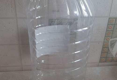 5- ти литровые бутылки из-под питьевой воды