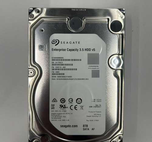 8 тб Жесткий диск Seagate Exos 7E8 ST8000NM0055