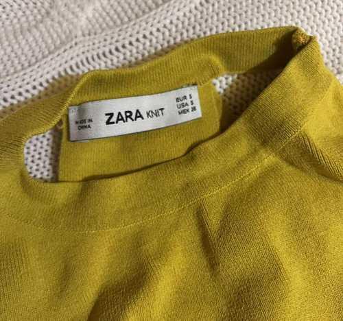 Топ халтер zara