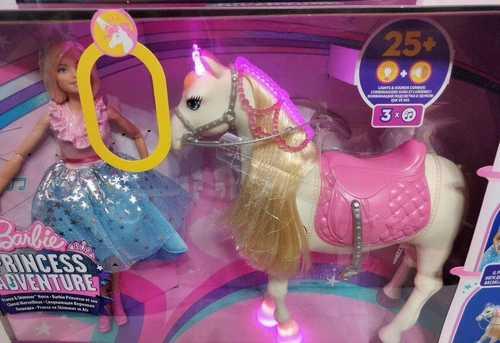 Новая Barbie Princess Adventure на лошади