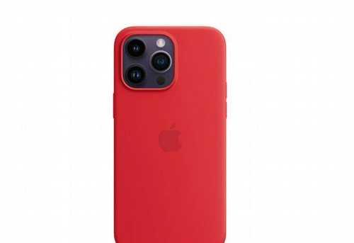 Чехол MagSafe iPhone 14 Pro Max Silicone Cover Red