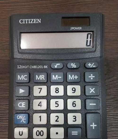 Калькулятор citizen cmb1201 bk