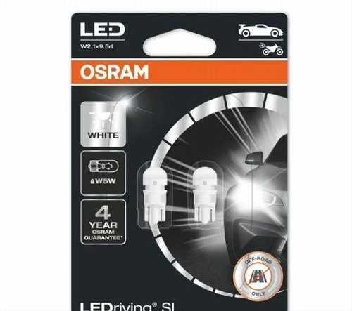 Светодиодная лампа LED osram T10 w5w 6000K (2825DW
