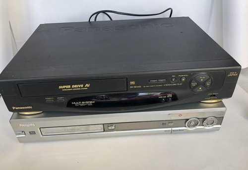 Видеомагнитофон и DVD рекордер