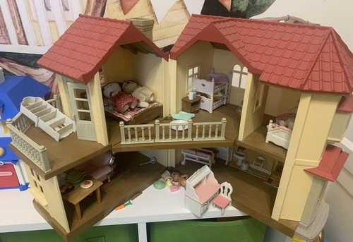 Sylvanian Families сильвания домик с мебелью