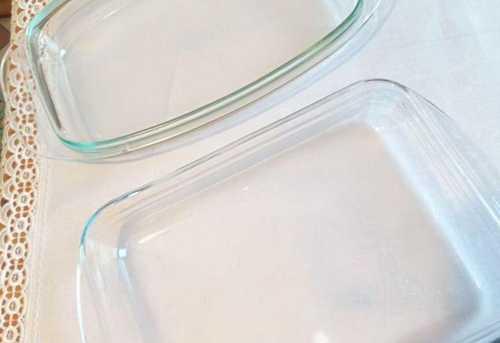 Прямоугольная посуда из жаропрочного стекла