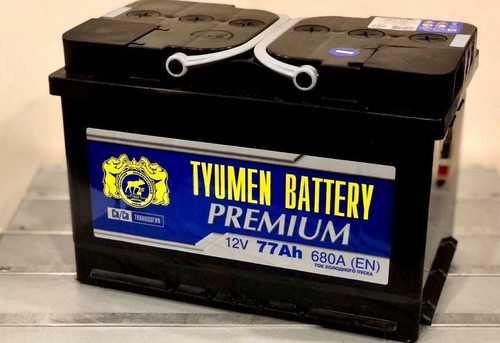 Аккумулятор Tyumen Premium 77 Ah (прям.пол)