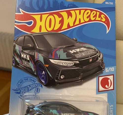 Hot Wheels 2018 Honda Civic Type R