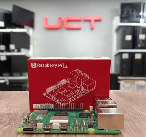 Микрокомпьютер raspberry Pi 5 8Гб