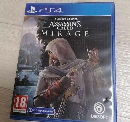 Диск для PS4 assassin's creed mirage