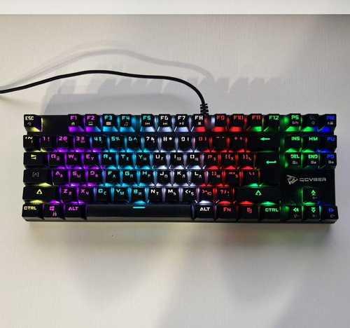 Клавиатура механическая Qcyber dominator TKL, RGB