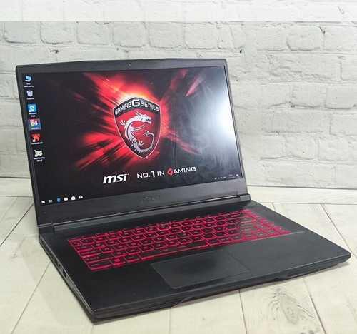 Игровой ноутбук msi 15.6FHD/I7-9750h/1050ti/12/256