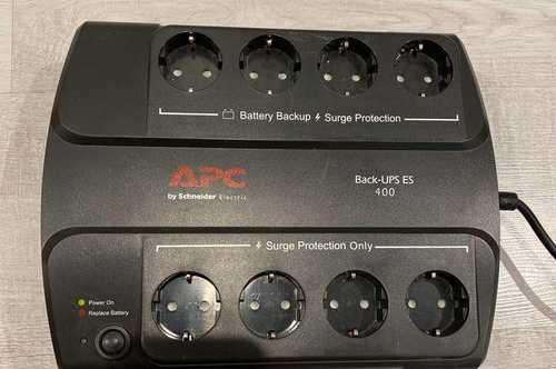 Ибп APC Back-UPS ES 400VA BE400-RS