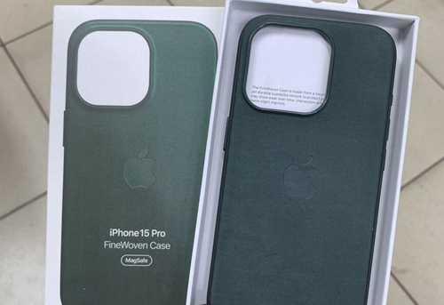Чехол на iPhone 15 Pro FineWoven Case Evergreen