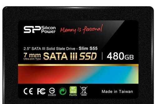 Silicon Power Slim S55 480Gb sp480gbss3s55s25