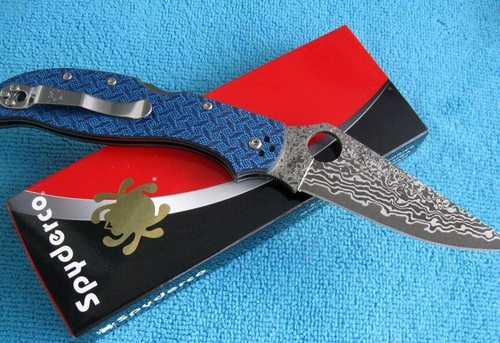 Spyderco Stretch 2 XL Damascus Sprint Run