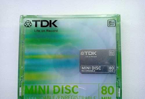 Мини диск TDK Новый