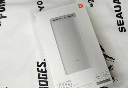 Xiaomi mi powerbank 20000 mAh быстрая зарядка