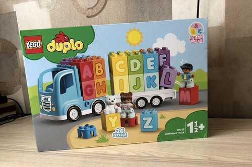 Новый Lego Duplo 10915 Грузовик «Алфавит»