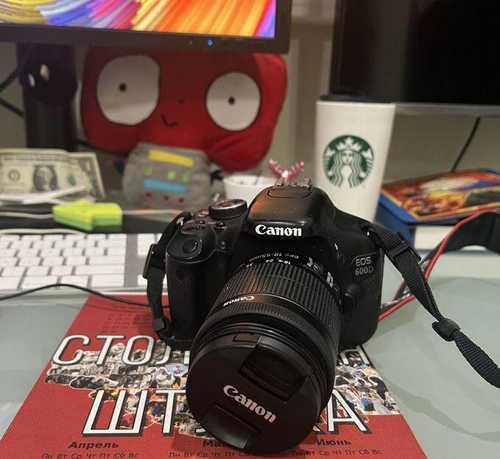 Фотоаппарат canon EDS 600D