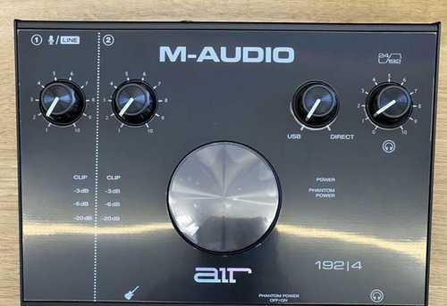 Аудиокарта m-audio 192/4 air