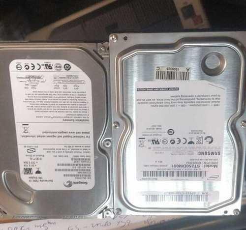 4шт рабочие жесткий диск HDD 160*2шт + 250 + 320