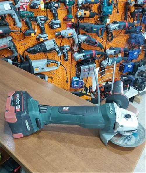 Аккумуляторная ушм "Metabo WB 18 LTX BL 125 quick"