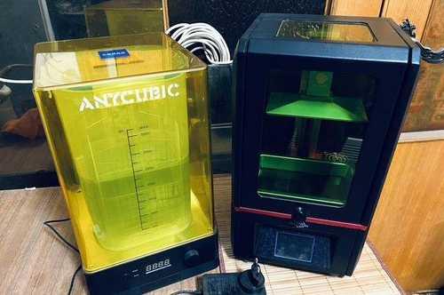 Anycubic photon + anycubic wash and cure 2.0