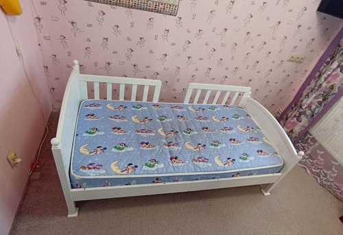Кровать детская 160х80 с матрасом