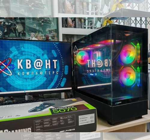 Игровой ПК, Ryzen 7 7700, GeForce RTX 5070 12 ГБ, RAM 32 ГБ