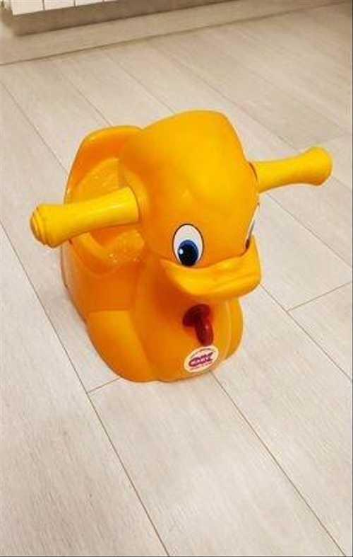 Новый Детский Горшок OK baby quack Оранжевый