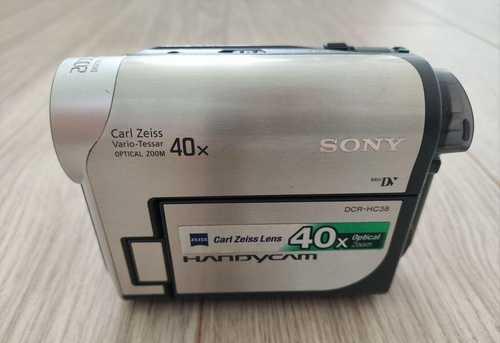 Видеокамера sony handycam DCR-HC38E