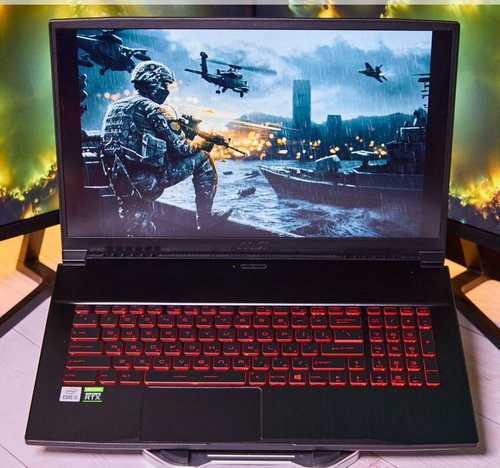 Ноутбук под игры MSI Thin - RTX 2060 / Core i5