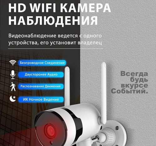 Камера видеонаблюдения Konan C4 - PTZ Wi-Fi