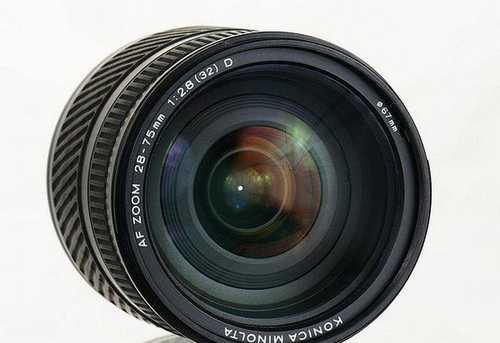 Sony A Minolta af 28-75mm f2.8 D+Бленда+Фильтр UV